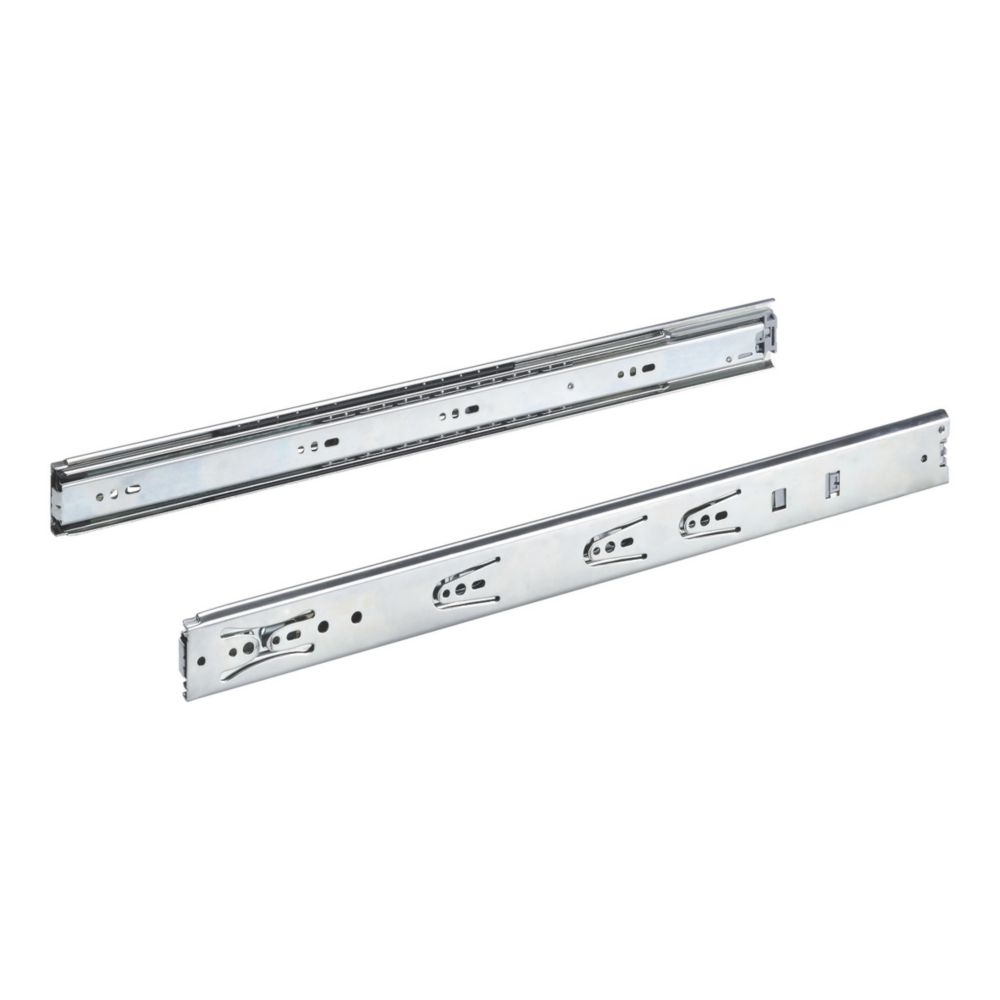 Essentials Steel Soft-Close Ball Bearing Drawer Runners 500mm 2 Pack ...