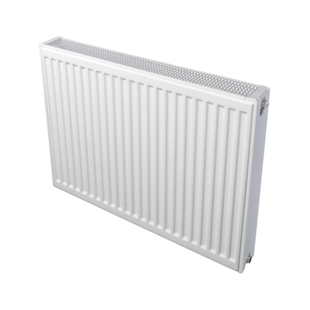 Stelrad 600mm x 800mm 4565BTU White Type 22 Convector Radiator - Screwfix