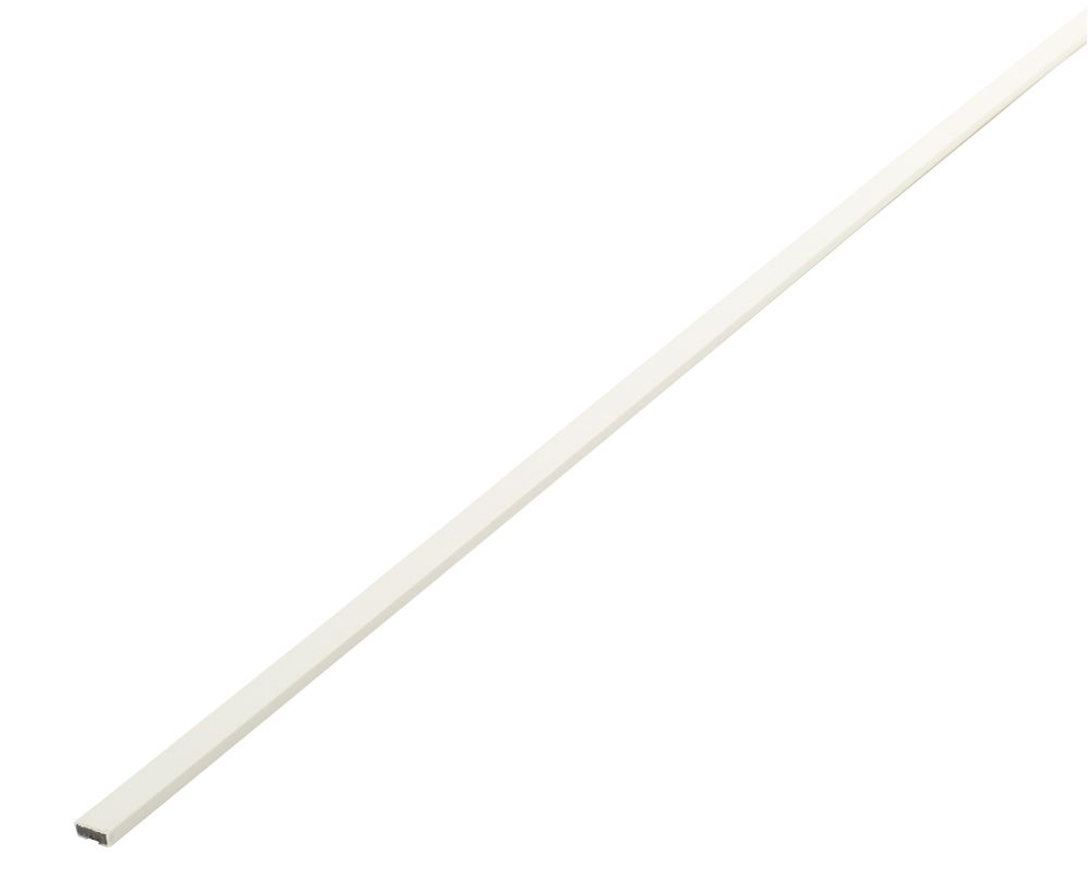Fire Door Intumescent Strips White 10mm x 4mm x 1050mm 5 Pack - Screwfix