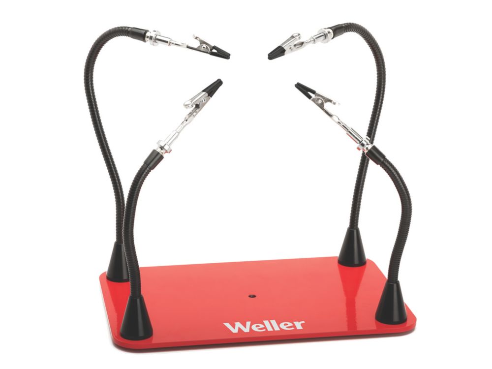 Weller WLACCHHM-02 4-Arm Helping Hands Soldering Stand - Screwfix