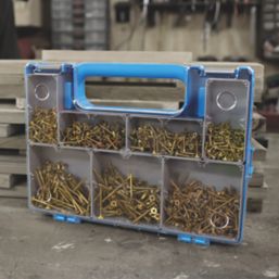 Optimaxx PZ Countersunk Screw Trade Case 1000 Pieces - Screwfix