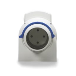 Vent-Axia 17104020 100mm Inline Extractor Fan with Timer 240V - Screwfix