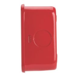 Contactum 13A Switched Metal Clad Secret Key Fused Spur with Neon Red ...