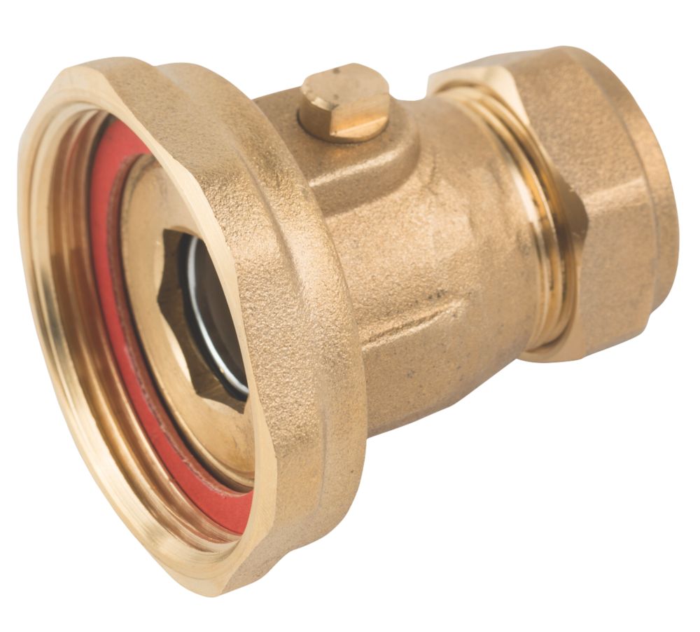 Midbrass Ball Type Pump Valve 3/4" x 3/4" - Screwfix