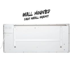 TCP 2000W Electric Wall-Mounted Convection Panel Heater White - Screwfix