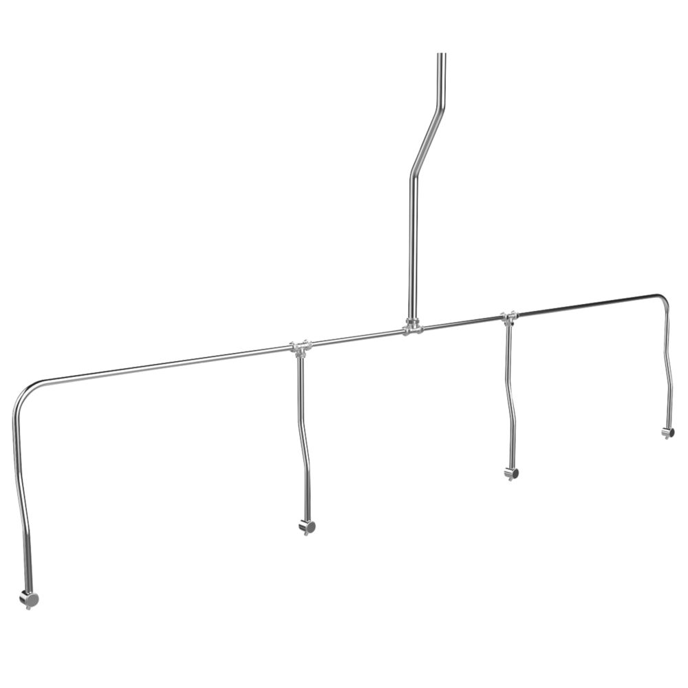 Thomas Dudley Ltd 4-Bowl Urinal Sparge Pipe Set with Automatic Cistern ...