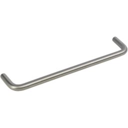 Smith & Locke D Pull Handle Brushed Stainless Steel 160mm - Screwfix