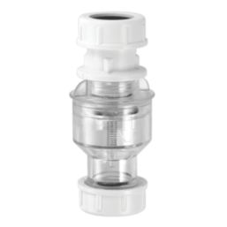 McAlpine Non-Return Valve 19/23mm x 19/23mm - Screwfix