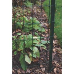 Apollo Angled Metal Fencing Posts 25mm x 25mm x 1.2m 2 Pack - Screwfix