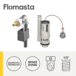 Flomasta Side-Entry Flush Valve - Screwfix