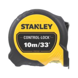 Stanley Control-Lock 10m Tape Measure - Screwfix