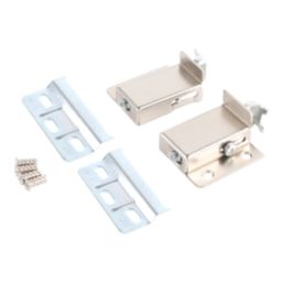 Essentials Cabinet Suspension Brackets Silver 54mm x 15mm x 47mm 2 Pack ...
