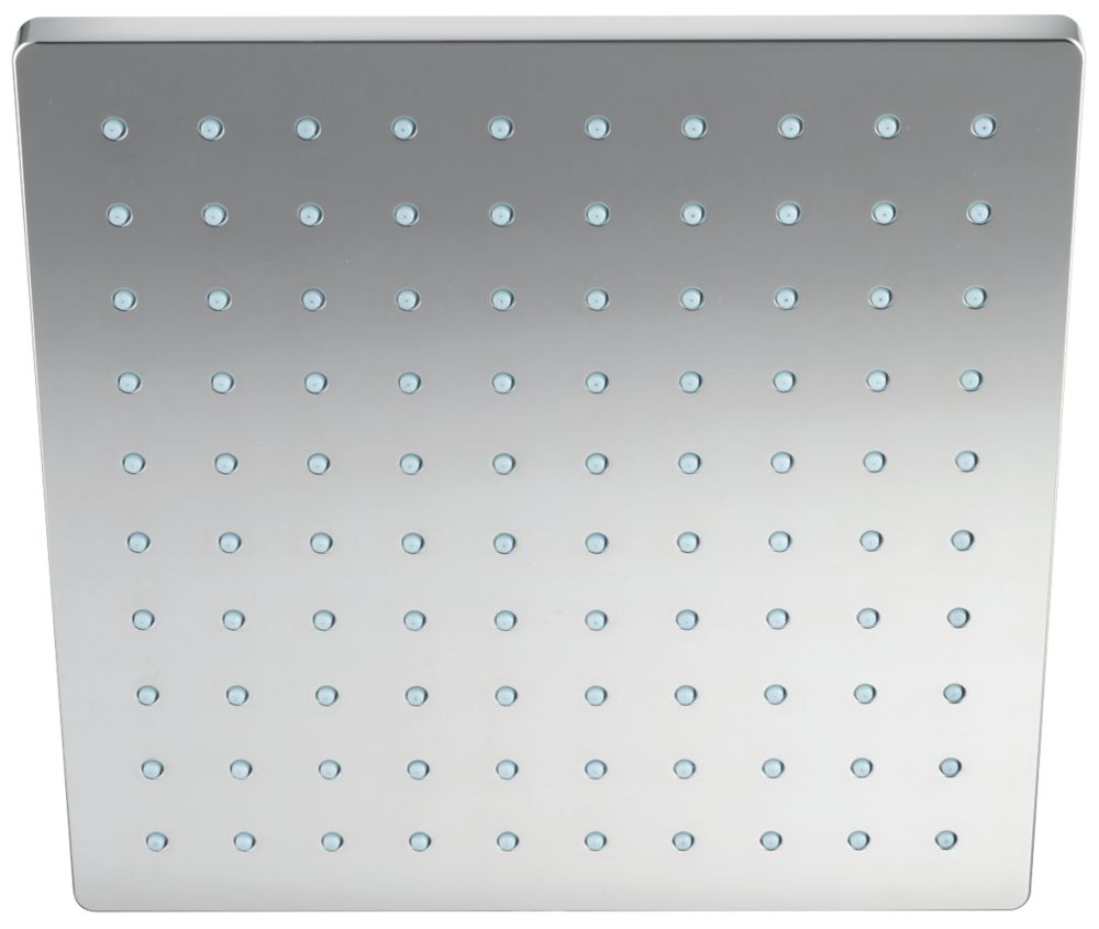 Mira Honesty Deluge Fixed Shower Head Chrome 250mm - Screwfix
