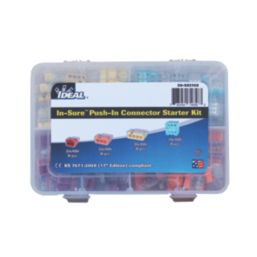 Ideal Electrical Wire Connector Set 110 Pack - Screwfix