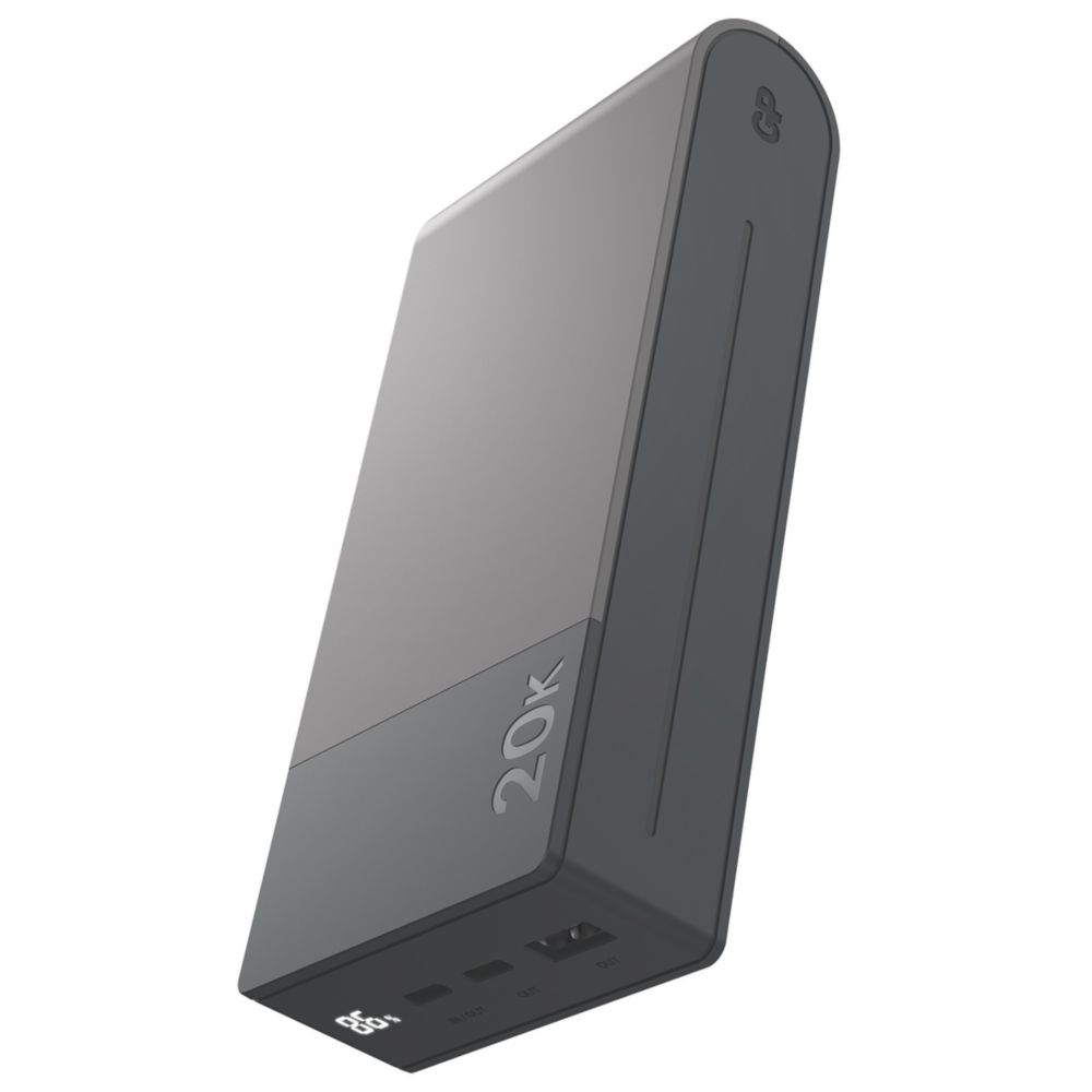 GP Batteries M2+MP20C 20,000mAh Mobile Powerbank - Screwfix