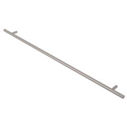 Smith & Locke T Bar Pull Handle Brushed Nickel 512mm - Screwfix