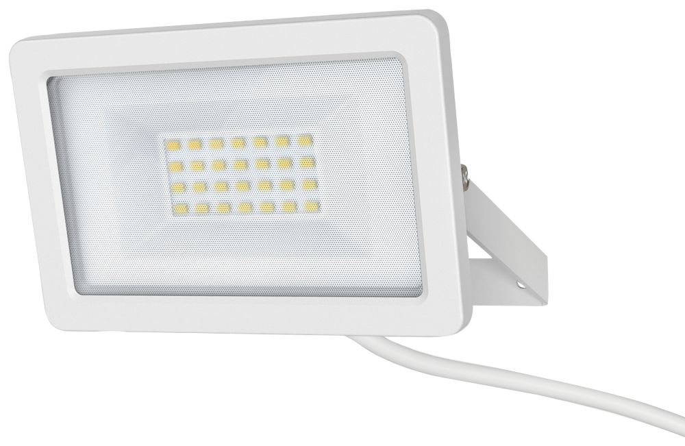 LAP Weyburn Outdoor LED Floodlight White 20W 2000lm - Screwfix