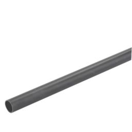 Deta TTE Round uPVC Black Conduit 20mm x 3m - Screwfix