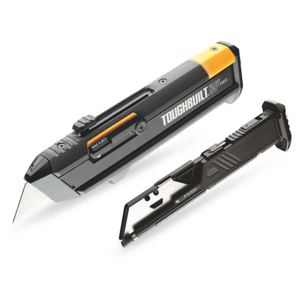 Toughbuilt TB-H4S2-03 Retractable Utility Knife - Screwfix
