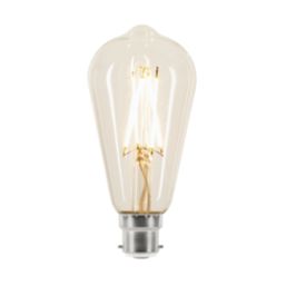 LAP Myko B22 ST64 LED Virtual Filament Smart Light Bulb 5.9W 806lm ...