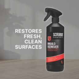 Scrubb Mould & Mildew Cleaner 1Ltr - Screwfix