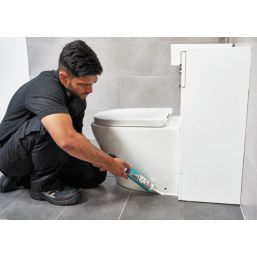 Dow 785+ Bacteria-Resistant Sanitary Silicone White 310ml - Screwfix