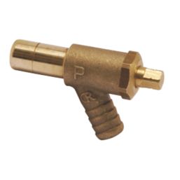 Tectite Sprint Push-Fit Draincock 15mm - Screwfix