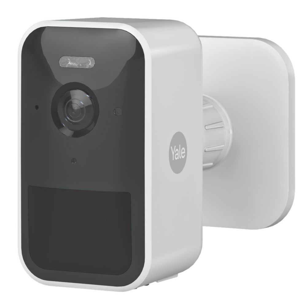 Yale SV-OC-1A-W Mains or Battery-Powered White Wireless 1080p Indoor ...