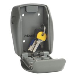 Master Lock Water-Resistant Combination Reinforced 5-Key Safe - Screwfix