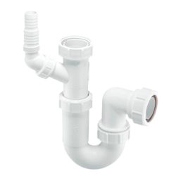 McAlpine WM15 Appliance Trap White 40mm - Screwfix