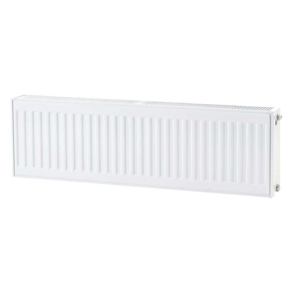 Flomasta 300mm x 1000mm 3230BTU White Type 22 Convector Radiator - Screwfix