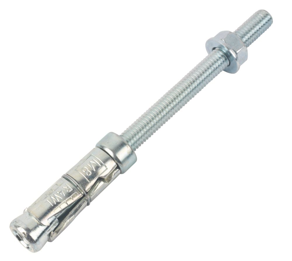 Rawlplug Fire Rated Projecting Shield Anchors R-RBP M8 x 125mm 50 Pack - Screwfix