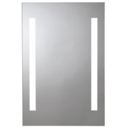 Croydex Thornton Battery-Powered Rectangular Illuminated Mirror With ...