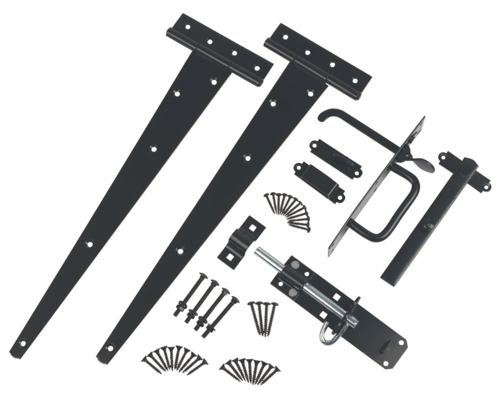 GateMate Suffolk Latch Side Gate Kit 5 Pieces - Screwfix