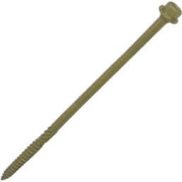 TimbaScrew Hex Flange Timber Screws 6.7Timber Screws mm x 200mm 50 Pack ...