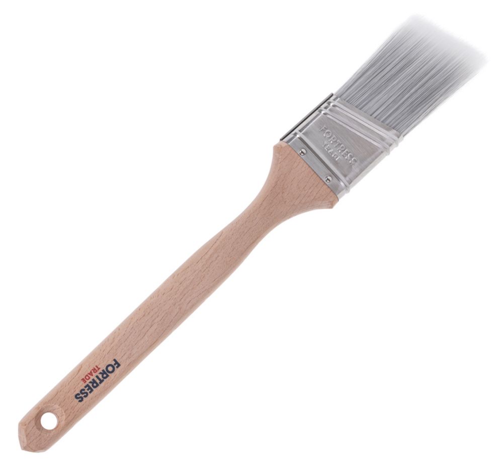 Fortress Trade Angled Sash Paint Brush 1.5" - Screwfix