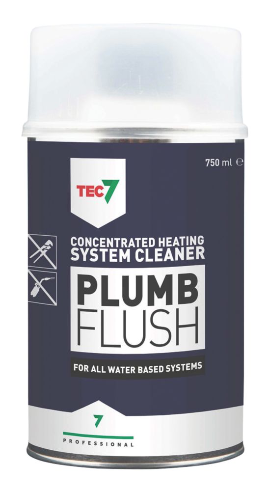 Tec7 Plumbflush Heating System Cleaner 750ml - Screwfix
