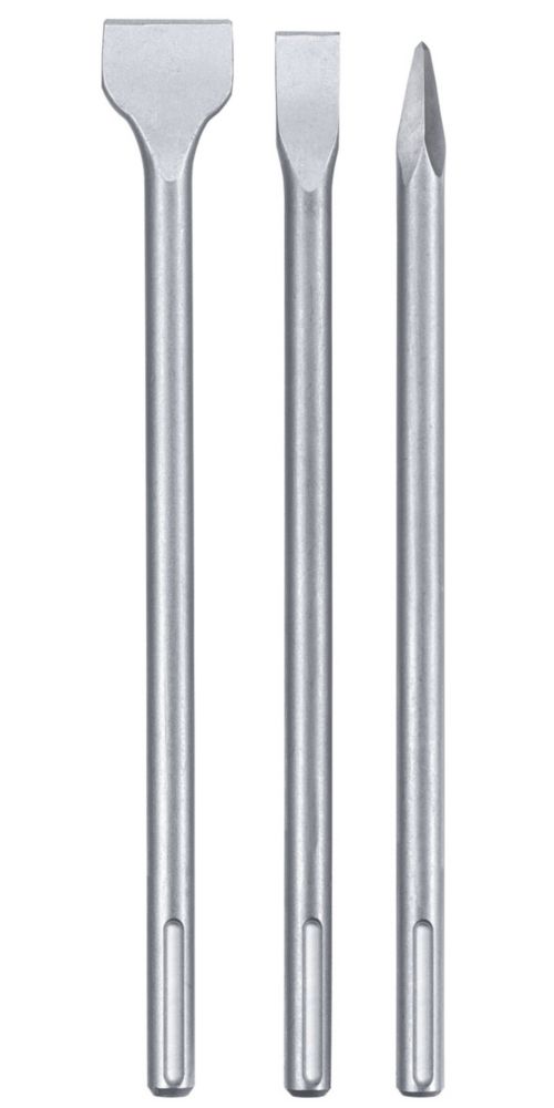 Einhell SDS Max Shank Chisel Set 3 Pcs - Screwfix