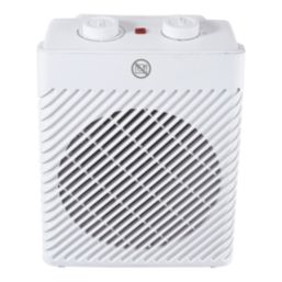 Nilaveli 2000W Electric Portable Fan Heater White - Screwfix