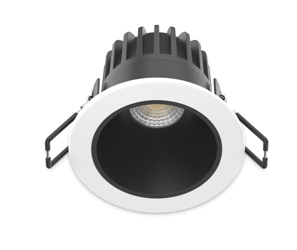 Collingwood H2 Deco Black Reflector Fixed Fire Rated LED Residential ...