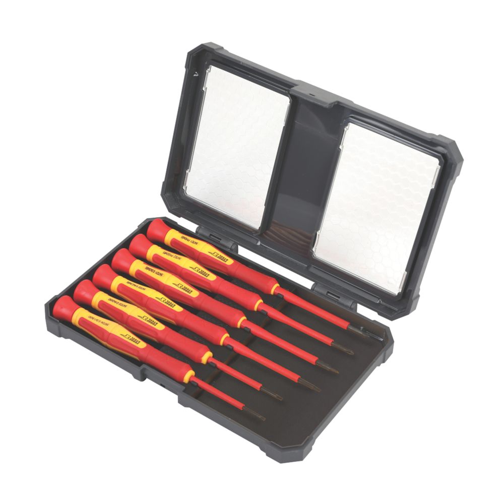 Forge Steel Mixed VDE Precision Screwdriver Set | Screwdrivers ...