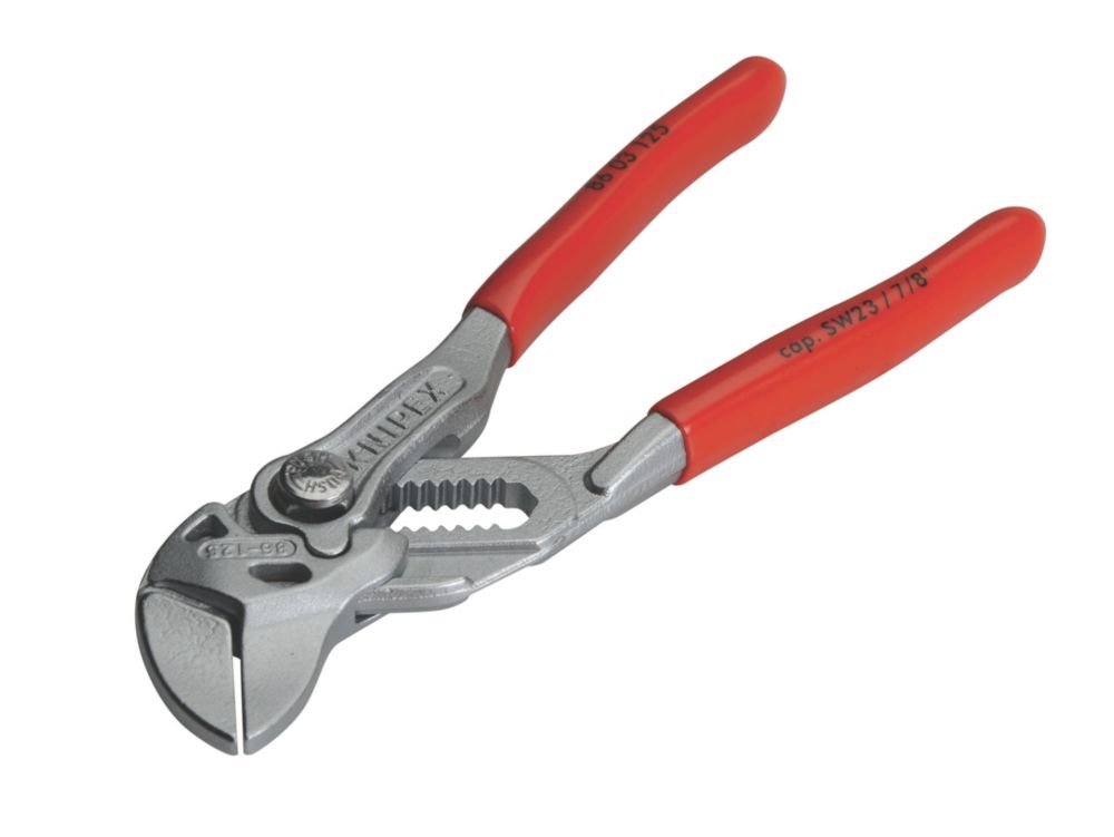 Knipex Combination Plier Wrench 5" (125mm) - Screwfix