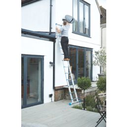 Mac Allister 3.8m Telescopic Ladder - Screwfix