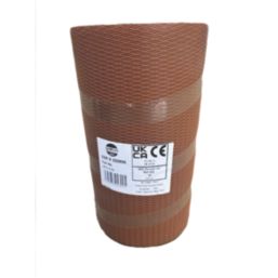 Damplas Housebuilder Damp Proof Course Brown 20m x 300mm - Screwfix