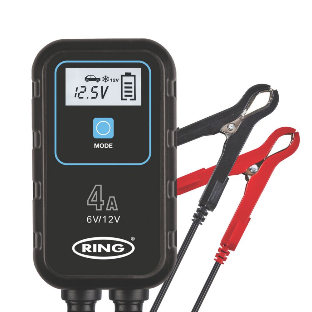 Ring RSC904 4A Smart Charger Lithium-Compatible 12V - Screwfix