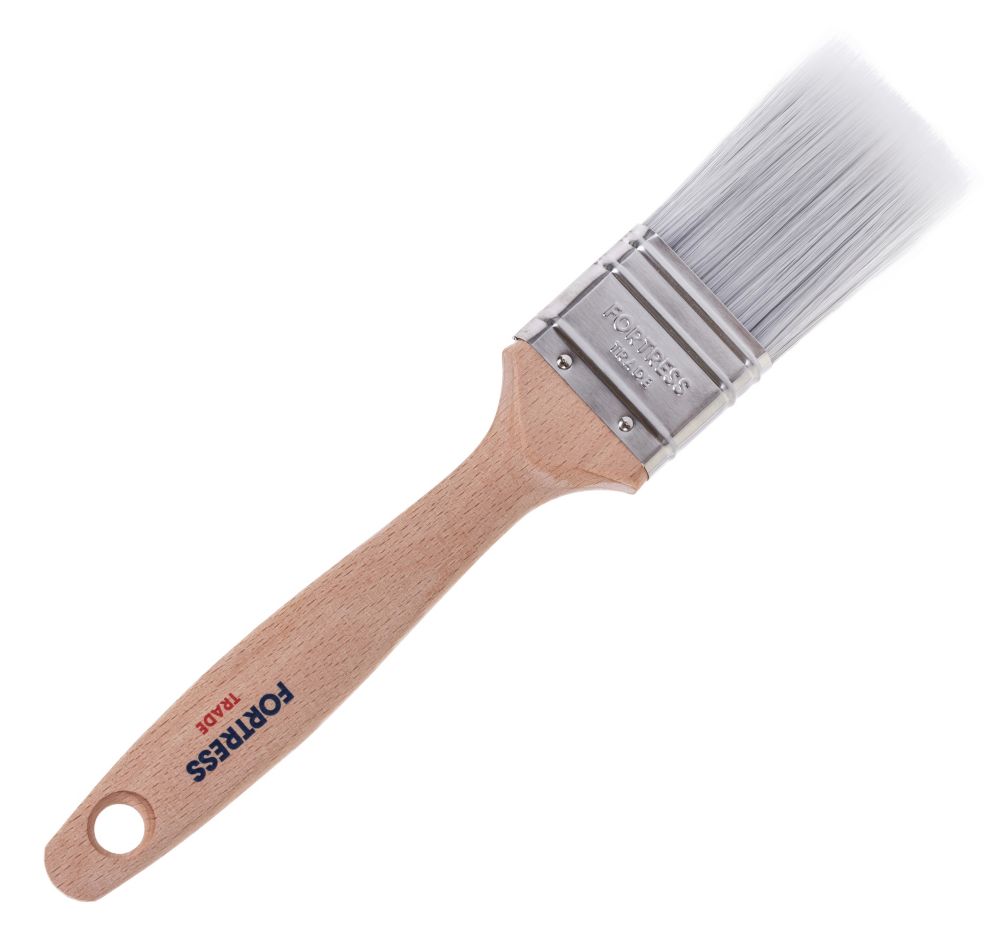 Fortress Trade Flat Paint Brush 1.5" - Screwfix