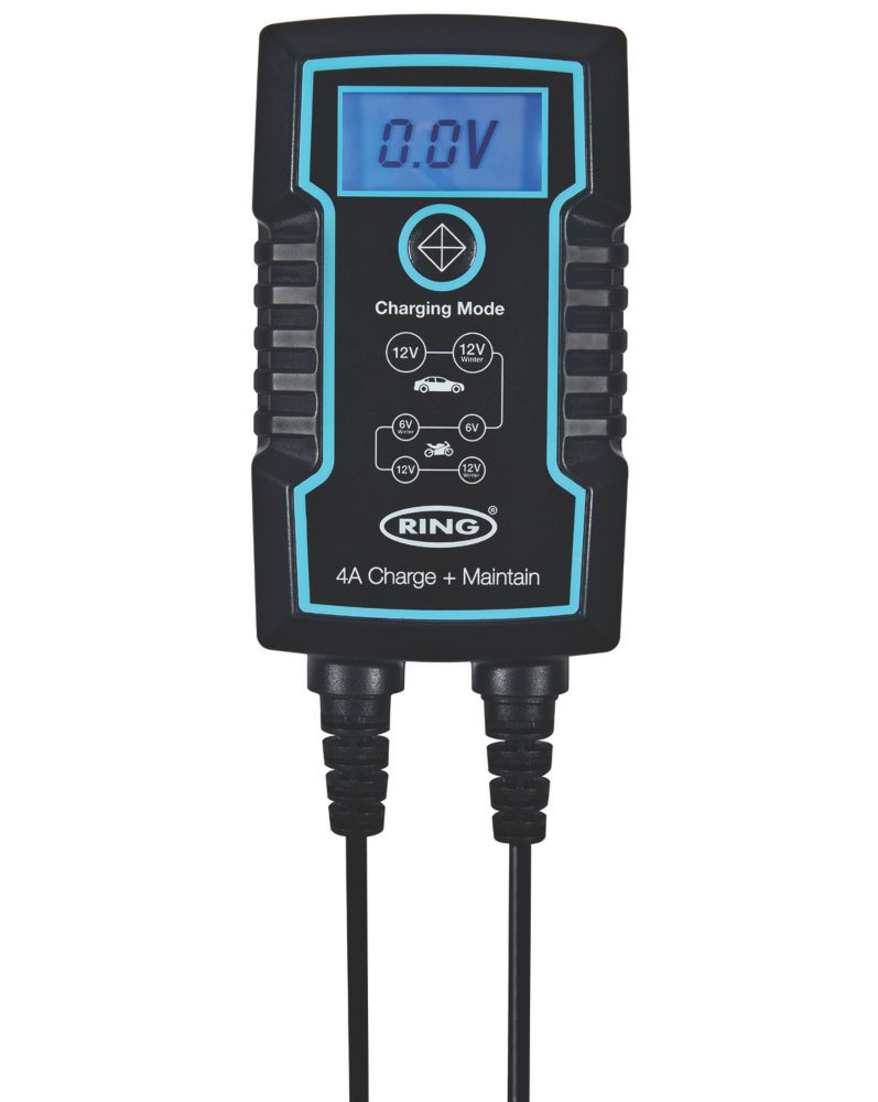 Ring RSC804 4A Smart Charger 6/12V - Screwfix
