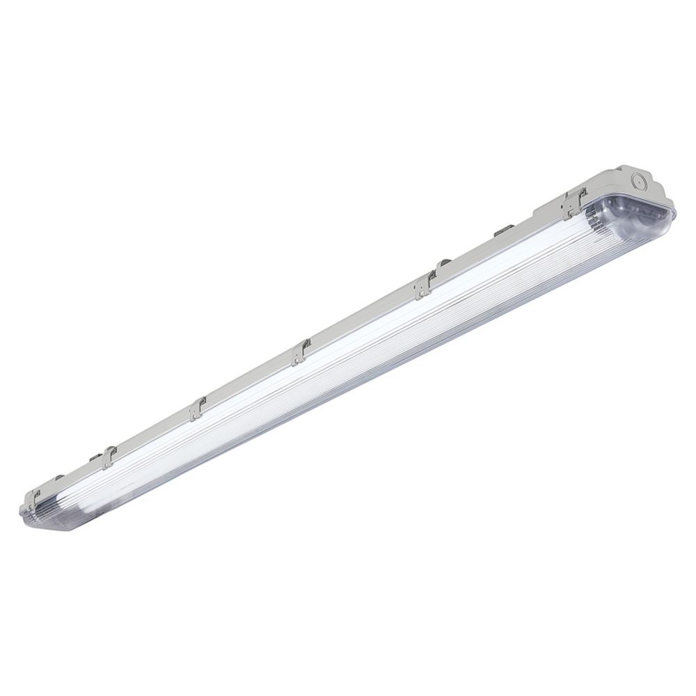 Sylvania SylProof Toledo Twin 4ft LED Cool White Waterproof Batten ...
