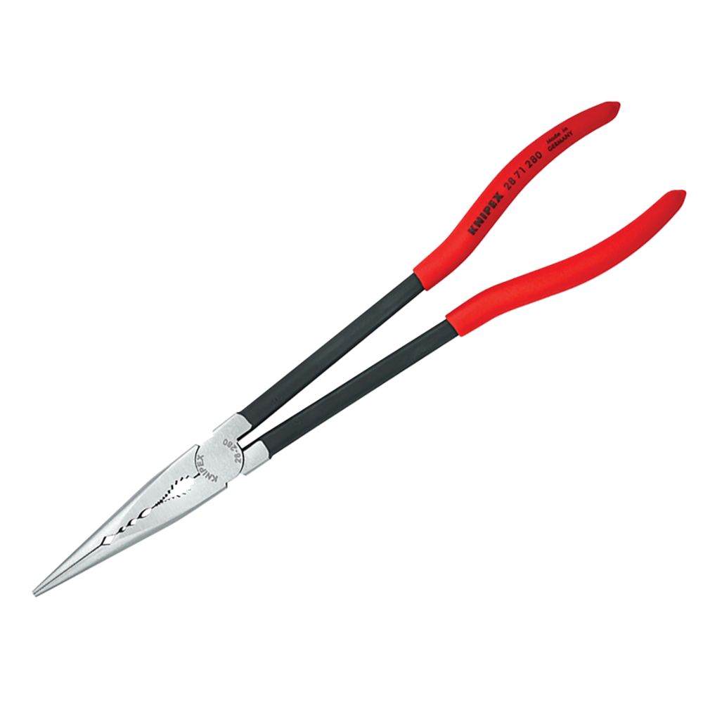 Knipex Long Reach Flat Pliers 10.9" (280mm) - Screwfix