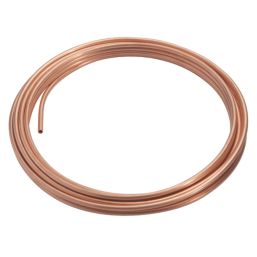 Wednesbury Microbore Copper Pipe Coil 8mm x 10m - Screwfix